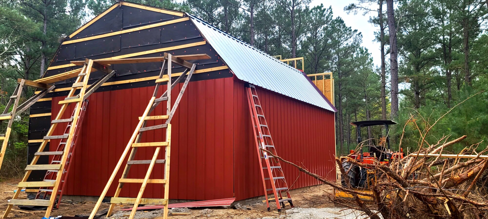 The Livery exterior is looking great! - Rustic Trails Texas LLC