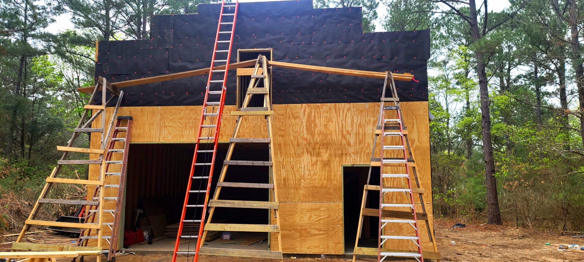 The Livery exterior is looking great! - Rustic Trails Texas LLC