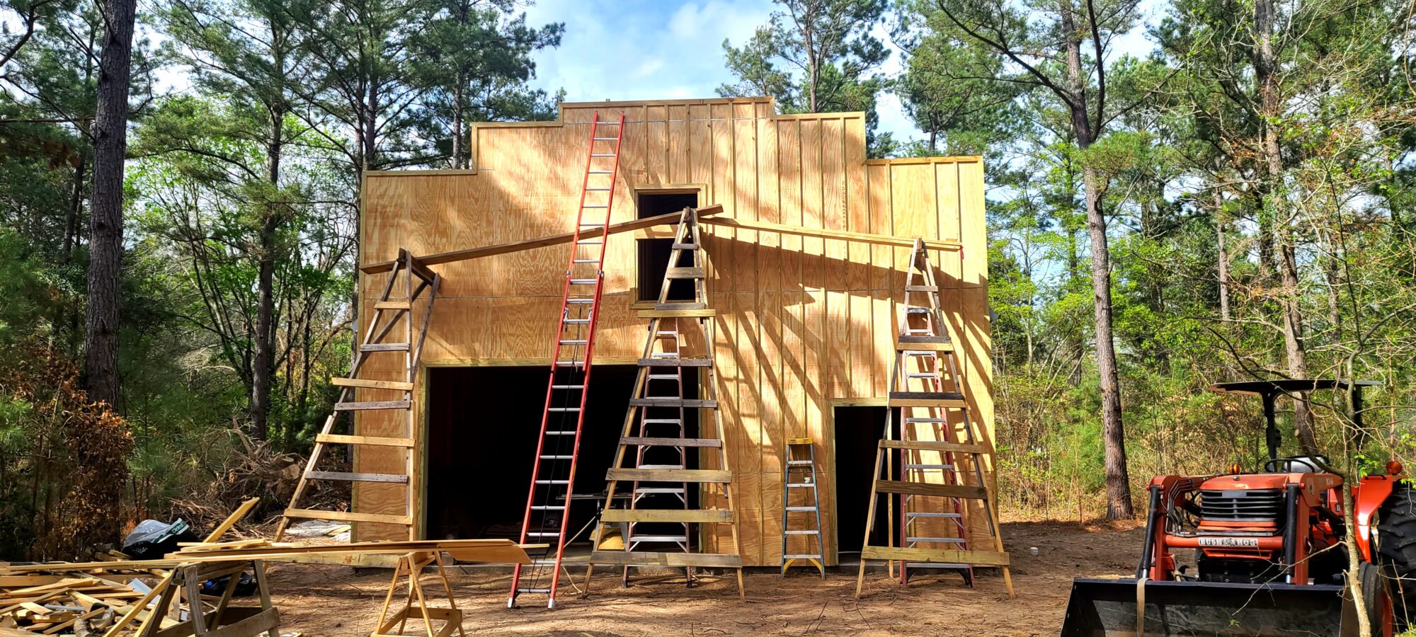 The Livery exterior is looking great! - Rustic Trails Texas LLC