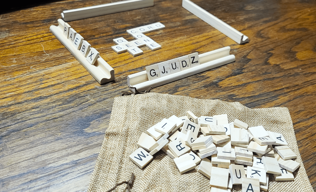Scrabble Game Directions - Rustic Trails Texas LLC